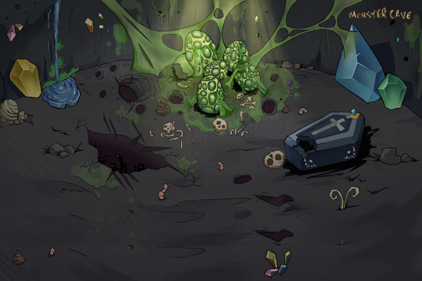 Monster Cave - Scary monsters - Collection | Element