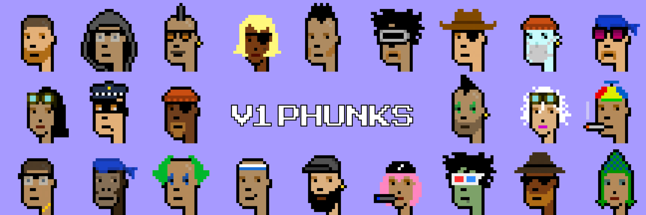 V1 Phunks (Wrapped) - Collection | Element