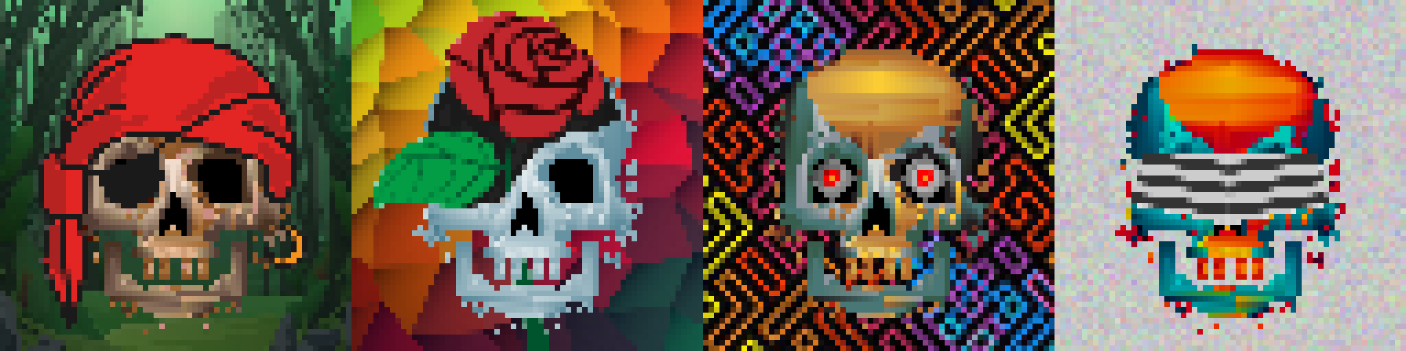 Scroll-Skull - Collection | Element